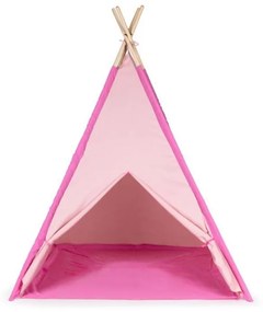 ECOTOYS Dětský stan Teepee PINKY