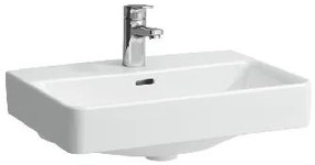 Laufen Pro S - Umyvadlo 550x380 mm, 1 otvor pro baterii, s LCC, bílá H8129524001041