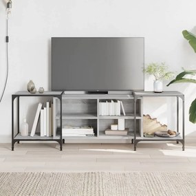 TV skříňka šedá sonoma 153 x 37 x 50 cm kompozitní dřevo - Default Title