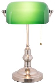 Stolní bankovní lampa GreenBank – 27x17x41 cm