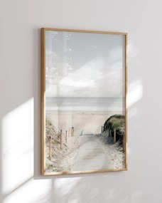 Oboustranný plakát Procházka po Pláži / Zlatá Stezka | 30 x 42 cm | DP351335