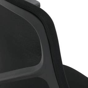 Ergonomická kancelářská židle NOMI - černá síťovina