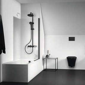 Ideal Standard Connect Air - Závěsné WC 36x54cm AQUABLADE, Hedvábná černá E0054V3