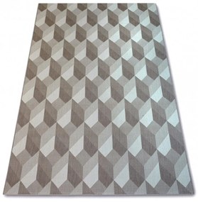 Kusový koberec Kvadrat béžový 160x230cm