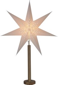 Star trading Stolní lampa hvězda ELICE V.85 cm hnědý podstavec