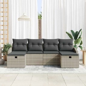 Set pohovek 6 ks polyratan 3360653