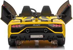 LEAN CARS Elektrické autíčko Lamborghini Aventador SX2028 žluté