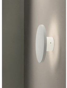 Redo 90369 nástěnné LED svítidlo Aura tmavě šedé, 8W, 3000K, ø16,5cm