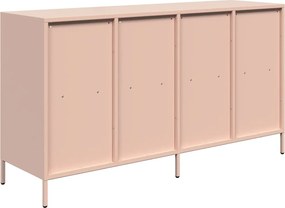 Příborník růžový 135 x 39 x 73,5 cm ocel válcovaná za studena 3307162