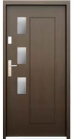Archo - Venkovní vchodové dřevěné dveře Deskové DP-64-1 105050