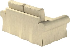 Potah na pohovku IKEA Backabro 2-místná, rozkládací barva béžová látka pletený vzor