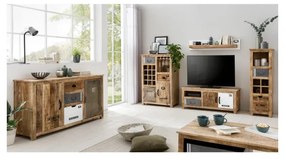 Massive home | Vinotéka z mangového dřeva Grayson