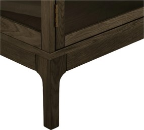 House Nordic Komoda ZAMORA tmavě hnědá 180×40 cm 3150400