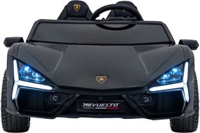 Elektrické autíčko Lamborghini Revuelto XL STRONG černé