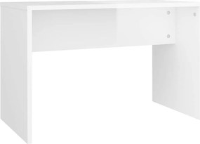 Toaletní stolek sada bílý s vysokým leskem 74,5 x 40 x 141 cm 3114143
