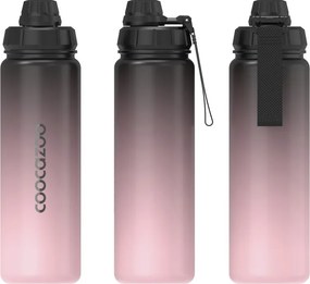 Láhev na pití z nerezové oceli coocazoo 0,7 l, Gradient Rose