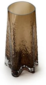 Skleněná váza Gry Cognac 30 cm COOEE Design