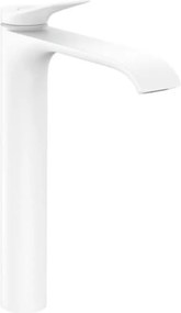 Hansgrohe Vivenis vysoká umyvadlová baterie bez výpusti matná bílá 75042700