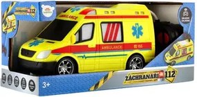 TEDDIES RC auto ambulance / 20 cm / 27 MHz / se světlem / od 3 let