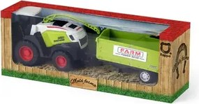 RAPPA Traktor/kombajn kovový s vlečkou / od 3 let