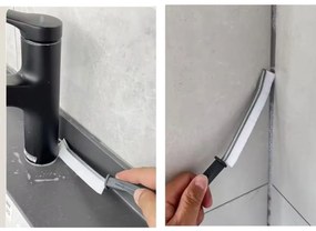 HITEKO (Smart microfiber system) Kartáč tenký na spáry a úzká místa, šedý SMART