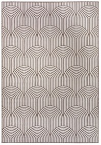 Hanse Home, Kusový koberec Pangli 105850 Linen – na ven i na doma, 120x170, hnědá, chodba / předsíň