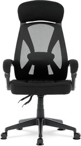 Ergonomická kancelářská židle VIGELTI - černá síťovina