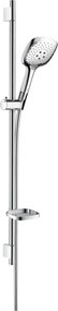 Hansgrohe Raindance Select E, sprchová souprava 120 3jet se sprchovou tyčí 90 cm, bílá/chromová, HAN-26621400