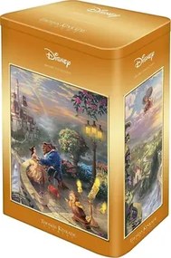 SCHMIDT Puzzle Kráska a zvíře v kovové krabičce / 500 dílků / od 12 le