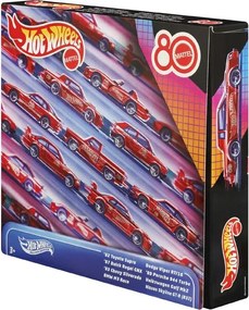 Mattel Hot Wheels 80th anniversary - sada angličáků (8ks) (Silver series) Vícebarevná