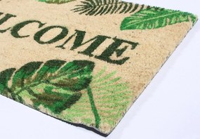 La finesse Kokosová rohožka Welcome, multi barva, plast, proutí