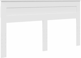 Rám postele s čelo Bílá 180 x 200 cm Masivní borové dřevo 3409727