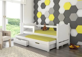 Dětská postel s matracemi CAMPOS Hlavní barva: White