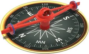 4M Obří magnetický kompas / od 5 let