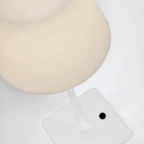 Venkovní stolní lampa luney bílá MUZZA