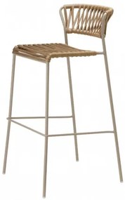 Scab Barová židle LISA FILÓ dove grey Barva kostry Scab ZT-holubičí šeď PVC výplet SCAB N30 - oranžový 2871, 2872