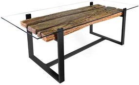 Designový jídelní stůl Shark II 220 cm teak