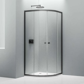 Kulatý sprchový kout NT509 s posuvnými dveřmi