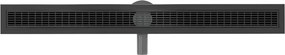 Mexen Flat 360° M33 otočný lineární odtok 100 cm, černý - 1733100-40