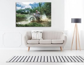 Malvis ® Obraz Zběsilý motorkář Velikost: 90x60 cm