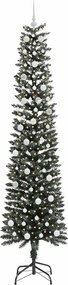 Umělý vánoční stromeček Zelená 240 cm PVC, plast a ocel 3395967