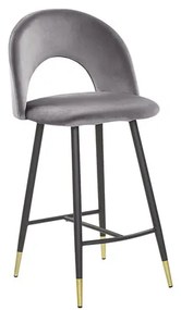 Set 2 ks. Barových židlí Filatto (šedá). 1035612