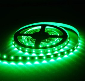 LED pásek barevný LED pásek zelená, 60LED/m, 4,8W/m, 12V - 07102 - T-LED