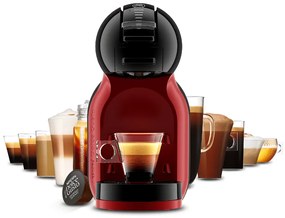 Kapslový kávovar KRUPS Nescafé Dolce Gusto Mini Me KP123H10 Třešňově červený/Černý