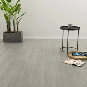 vidaXL Samolepící podlahová prkna 4,46 m² 3 mm PVC [143876] Barva: Šedá
