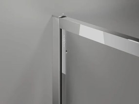 Mexen Exo posuvné sprchové dveře 125 cm, transparentní, chrom - 8151-125-000-01-00