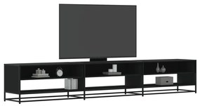 TV skříňka černá 270 x 40 x 46 cm kompozitní dřevo