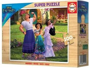 EDUCA Dřevěné puzzle Encanto / 100 dílků / od 6 let