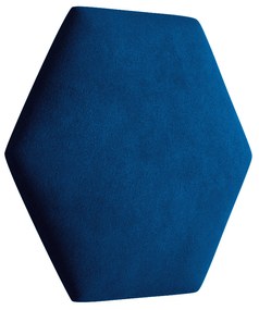 Eka Čalouněný panel Hexagon Trinity 40,5 cm x 35,3 cm - Tmavá modrá 2331