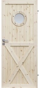 Interiérové dveře Radex dřevěné LOFT OX Šířka dveří: 60 cm, Otvírání dvěří: Pravé